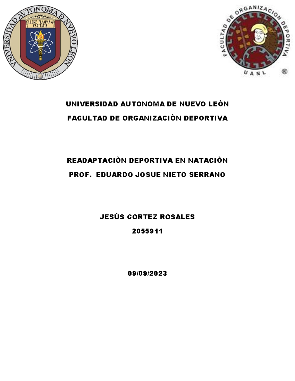 Natacion evidencia 2 - Resumen Fisiología Del Ejercicio - UNIVERSIDAD ...