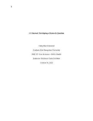 [Solved] What would Be an appropriate hypothesis for the study - Research Methods (PSY-222 ...