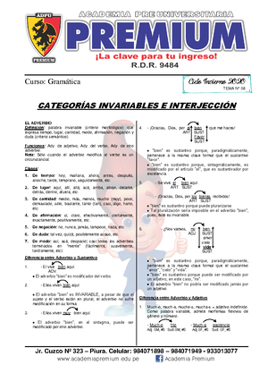 Informe 4 - Lab Fisica 1 - RESULTADOS Tabla N° 01 Punto A (m) Punto B ...