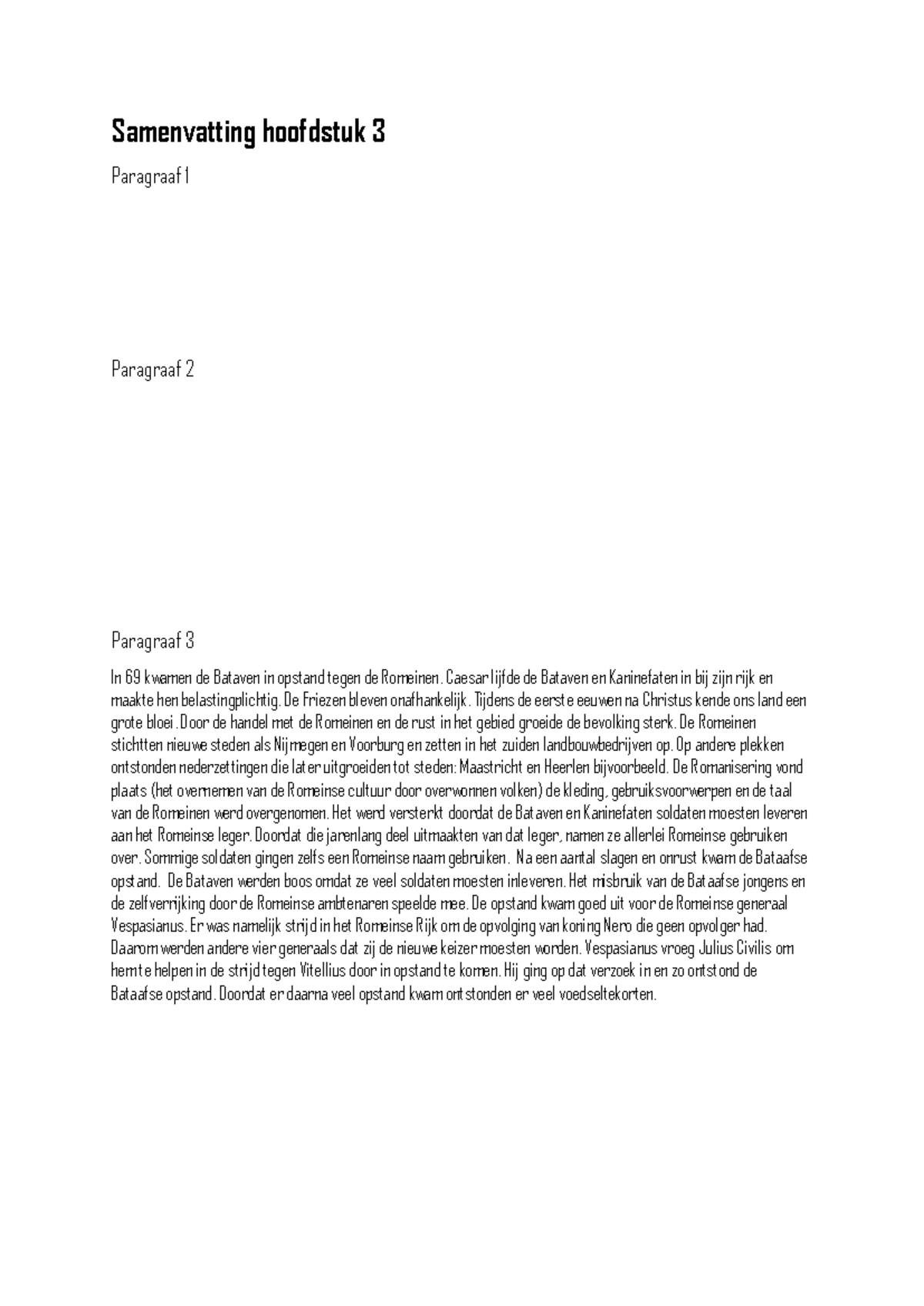 Geschiedenis samenvatting hoofdstuk 3 - Samenvatting hoofdstuk 3 ...