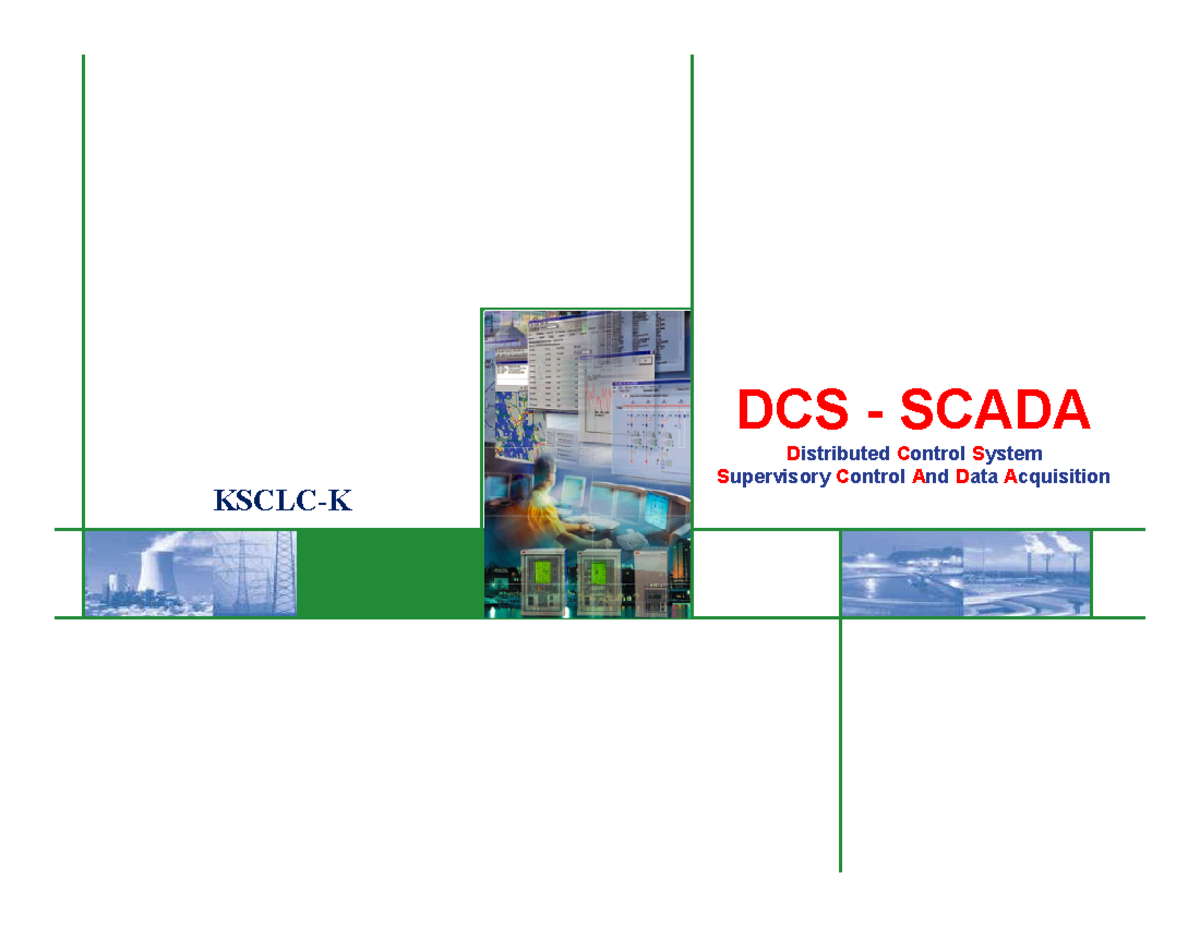 Trainning DCS Scada slide - DCS - SCADA Distributed Control System ...