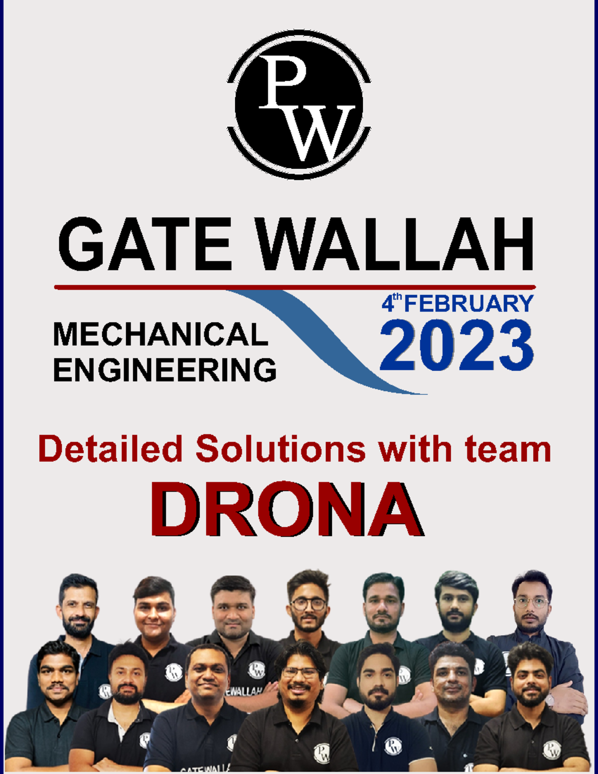 Me 2023 soln - Solution - GATE WALLAH MECHANICAL ENGINEERING Detailed ...
