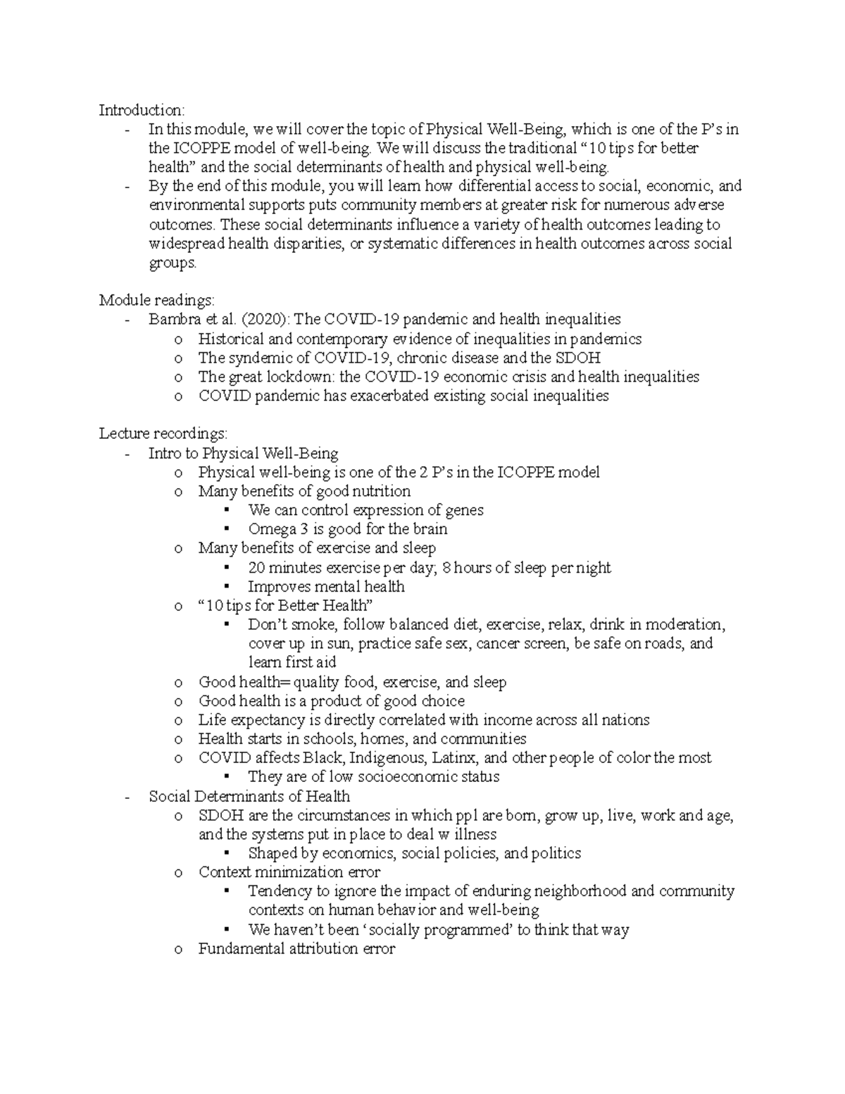 Module 7 notes - Introduction: - In this module, we will cover the ...