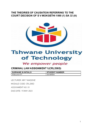 [Solved] The design of threshold assessment criterion must have 5 ...