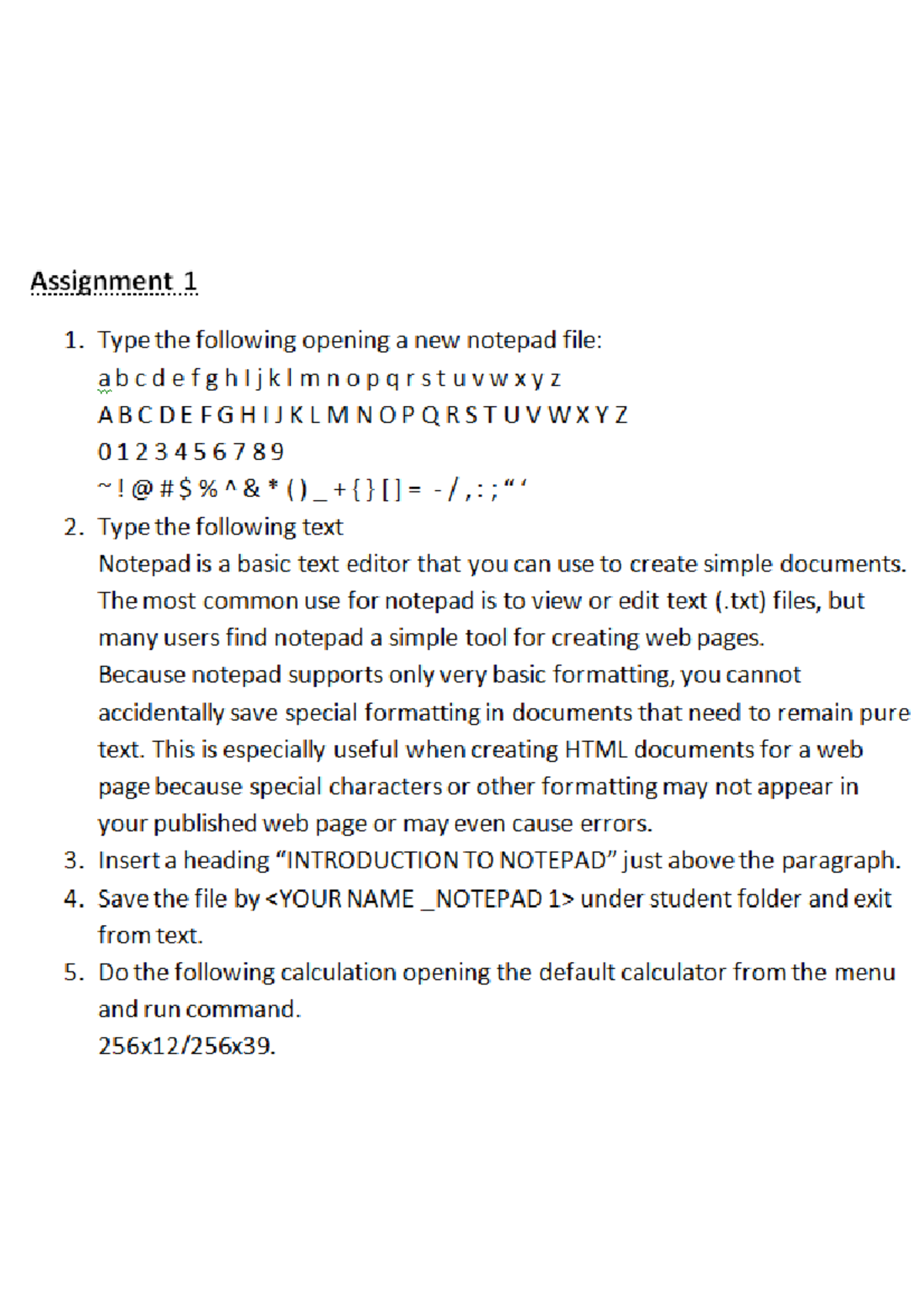 Assignment 1 - Studocu