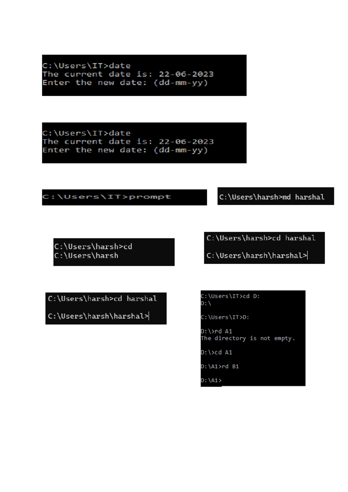 Os out - ffggh - C: The current date is: Enter the new date: C: The ...