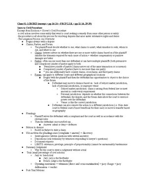 Attack outline - Table of Contents (1). Pleadings - Studocu