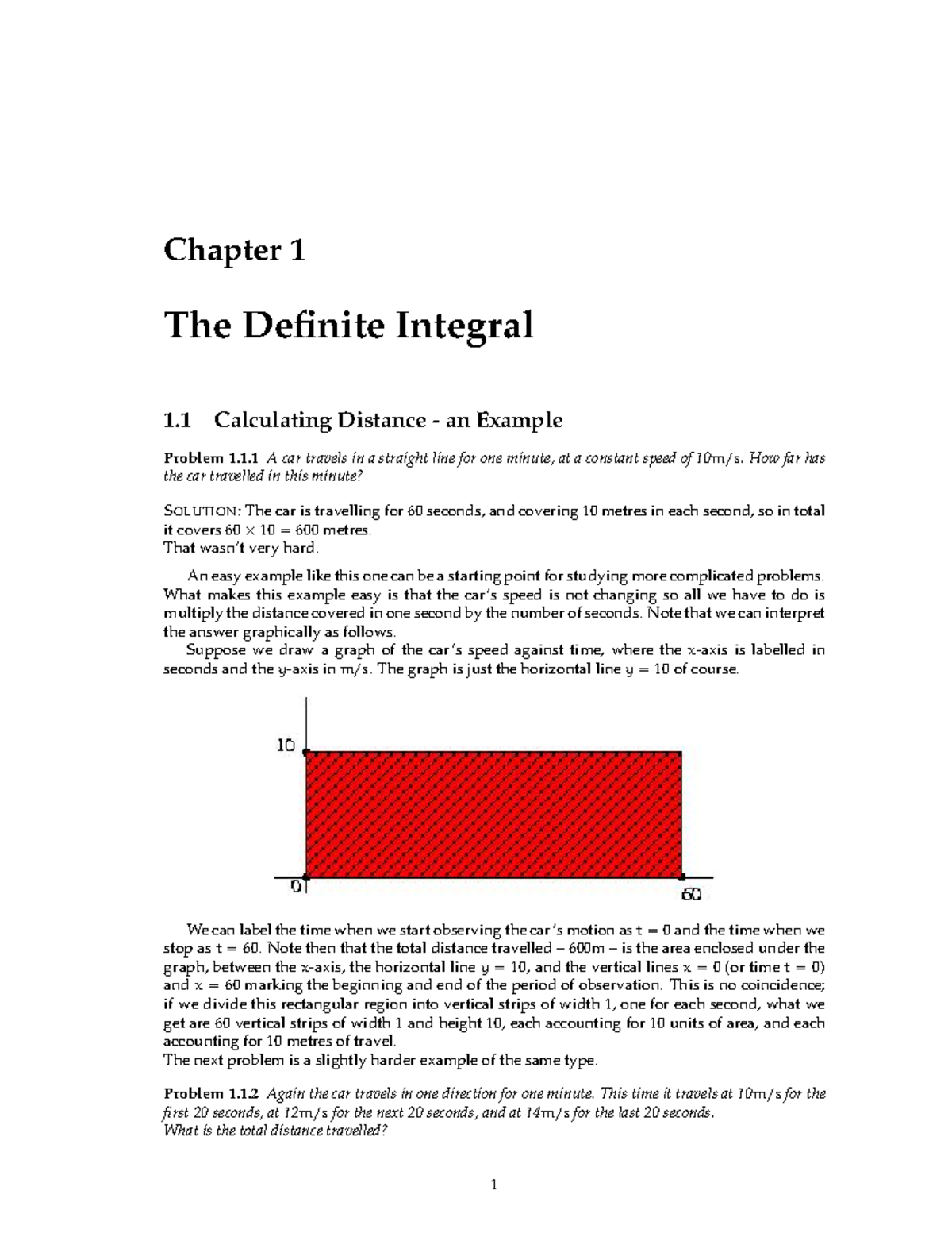 (Lecture notes) Rachel Quinlan - Introduction to integral calculus ...