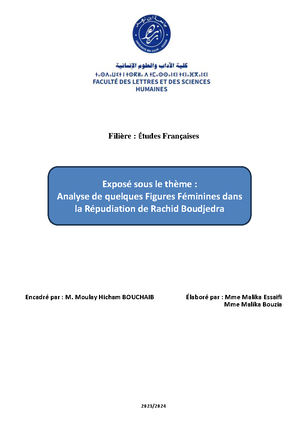 ACP exercices - ACP - 1 ACP Exercices Exercices corrigés Exercice 1 : On considère la matrice de ...