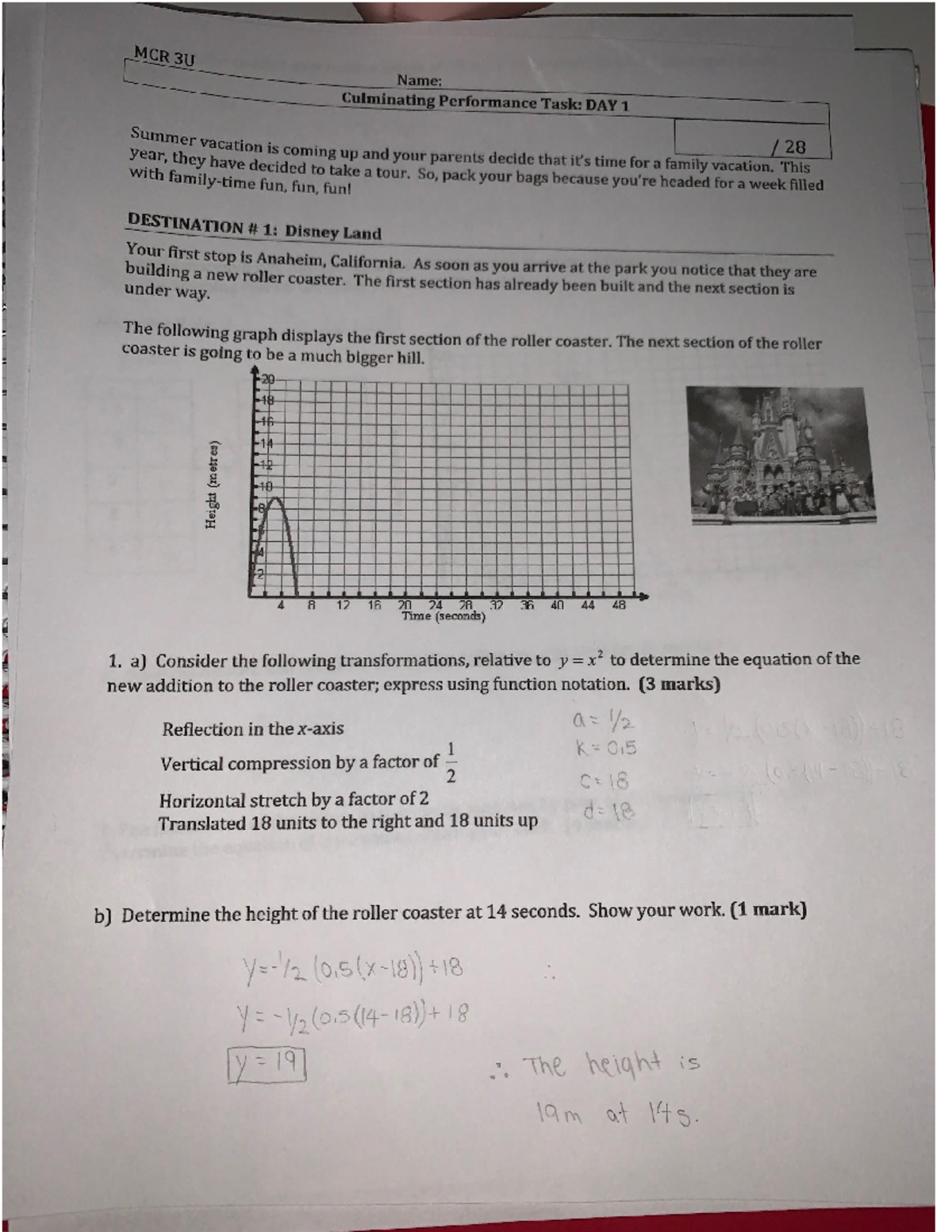 Mathematics CPT Day 1 - Studocu