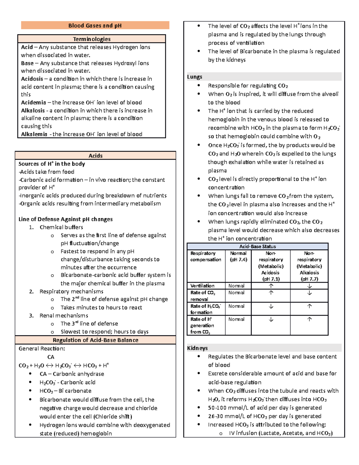 Blood Gases and p H - For your personal use only. Do not distribute ...