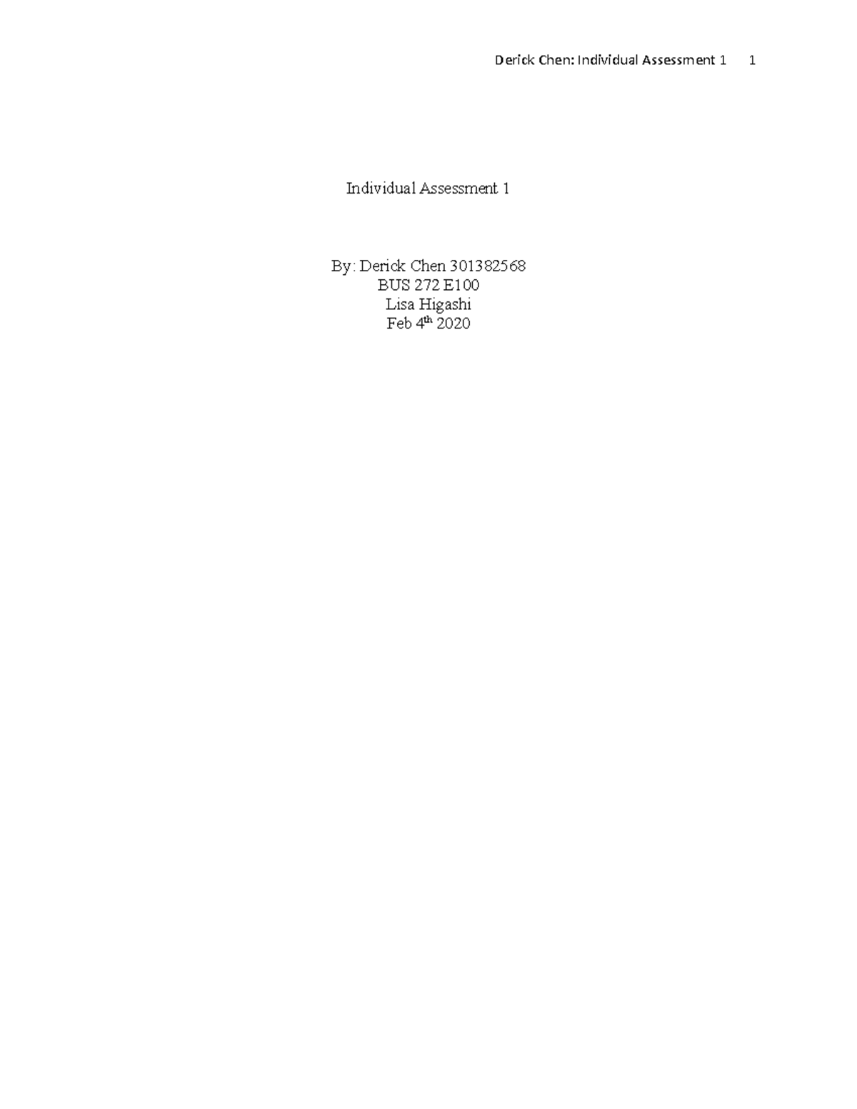 Natural Resources Individual Assessment 1 - Lisa Higashi Derick Chen ...