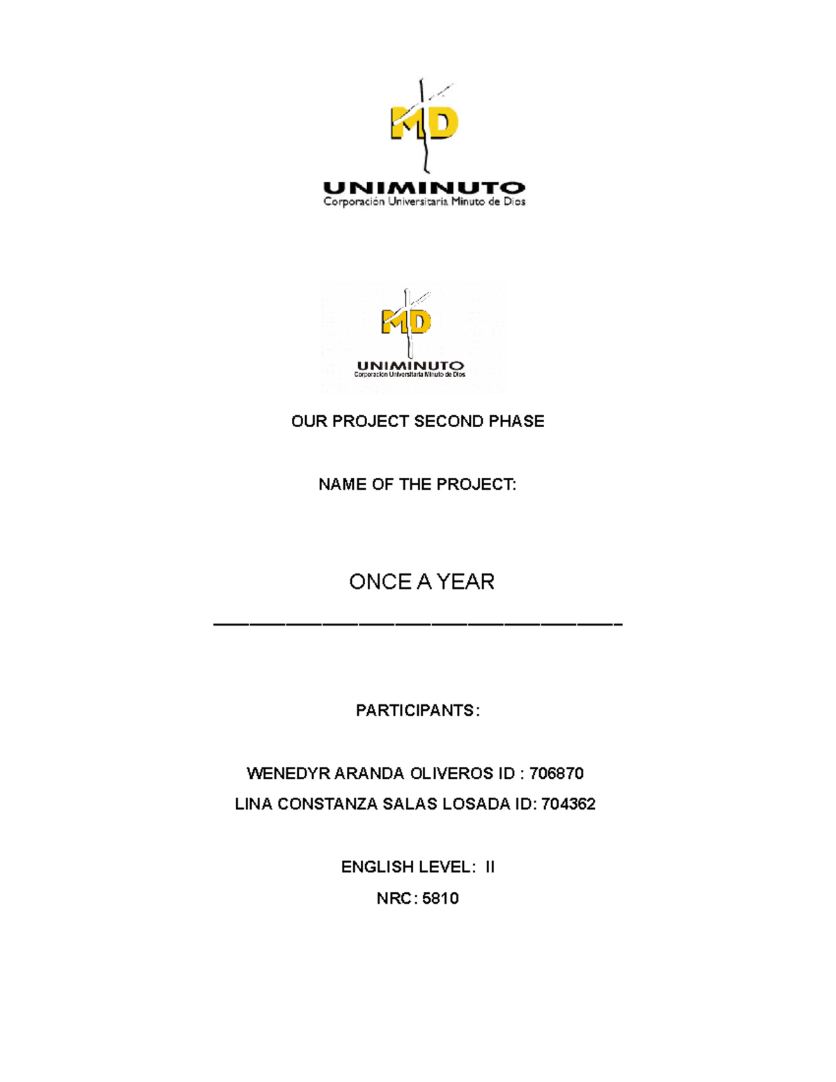 - Second Phase Template - OUR PROJECT SECOND PHASE NAME OF THE PROJECT ...