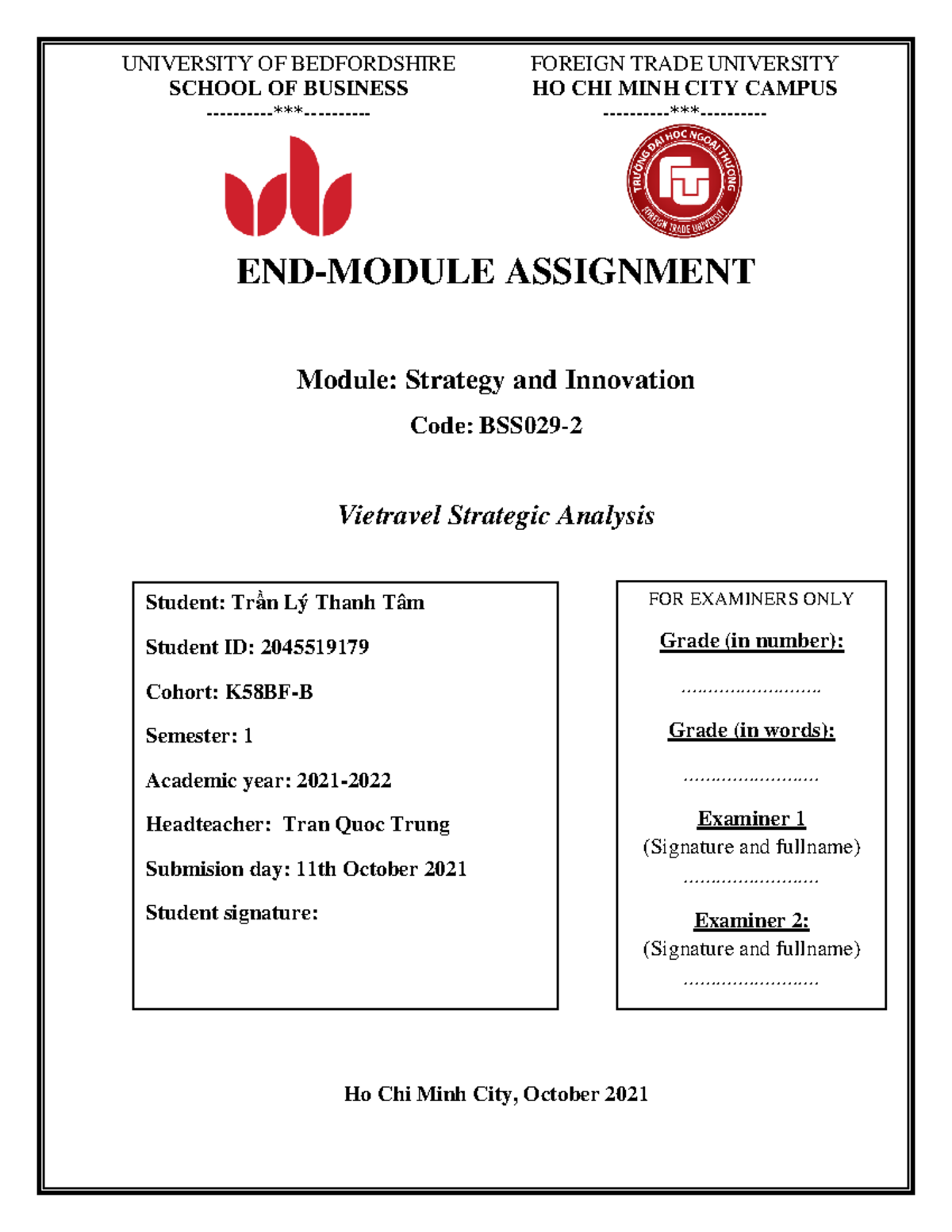 643435120 Final Strategy Innovation pdf - END-MODULE ASSIGNMENT Module ...