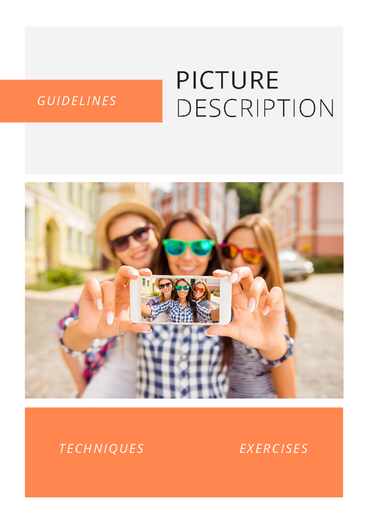 Picture-descriptionpick - PICTURE DESCRIPTION G U I D E L I N E S T E C ...