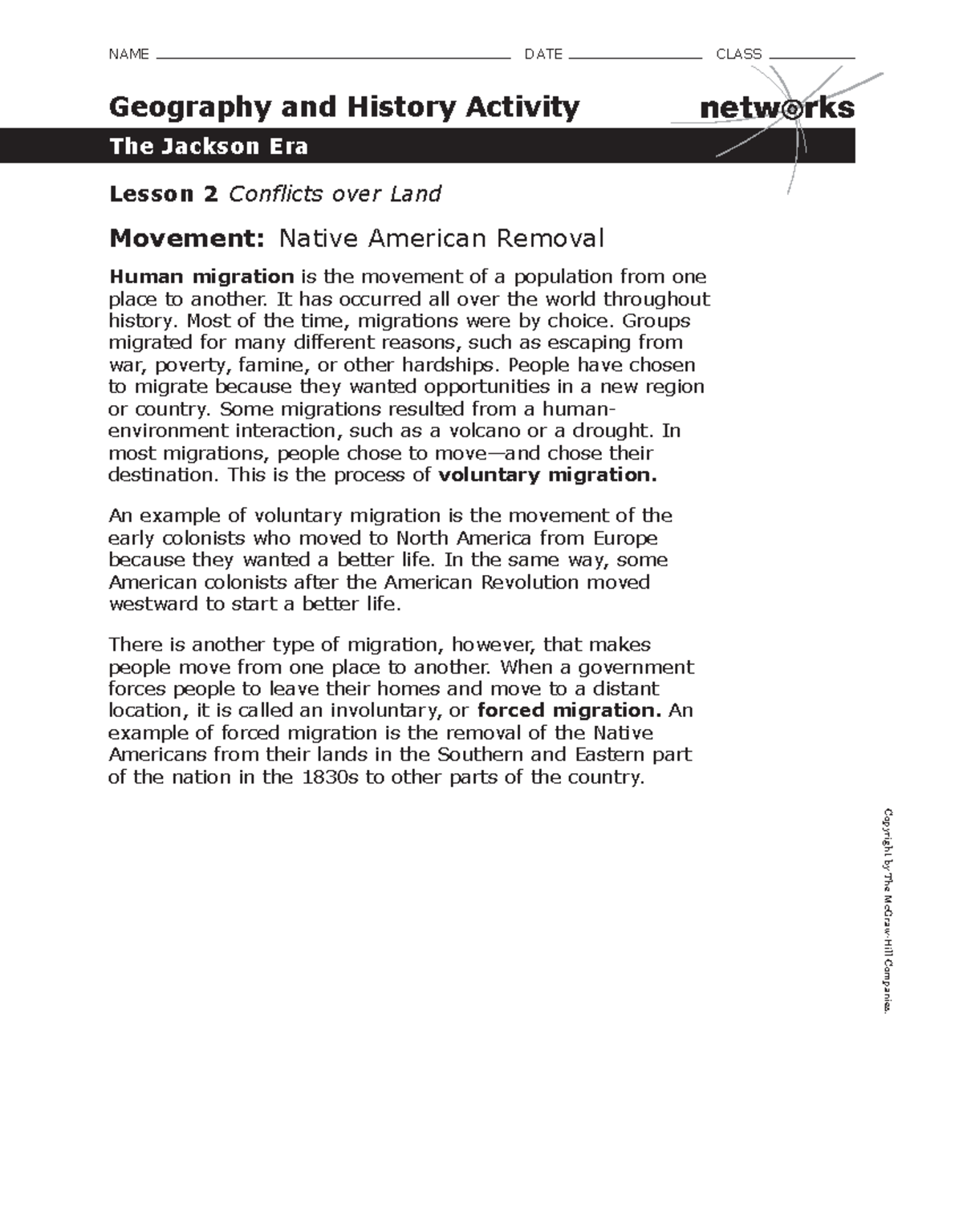 Conflicts Over Land - great things - Geography and History Activity ...