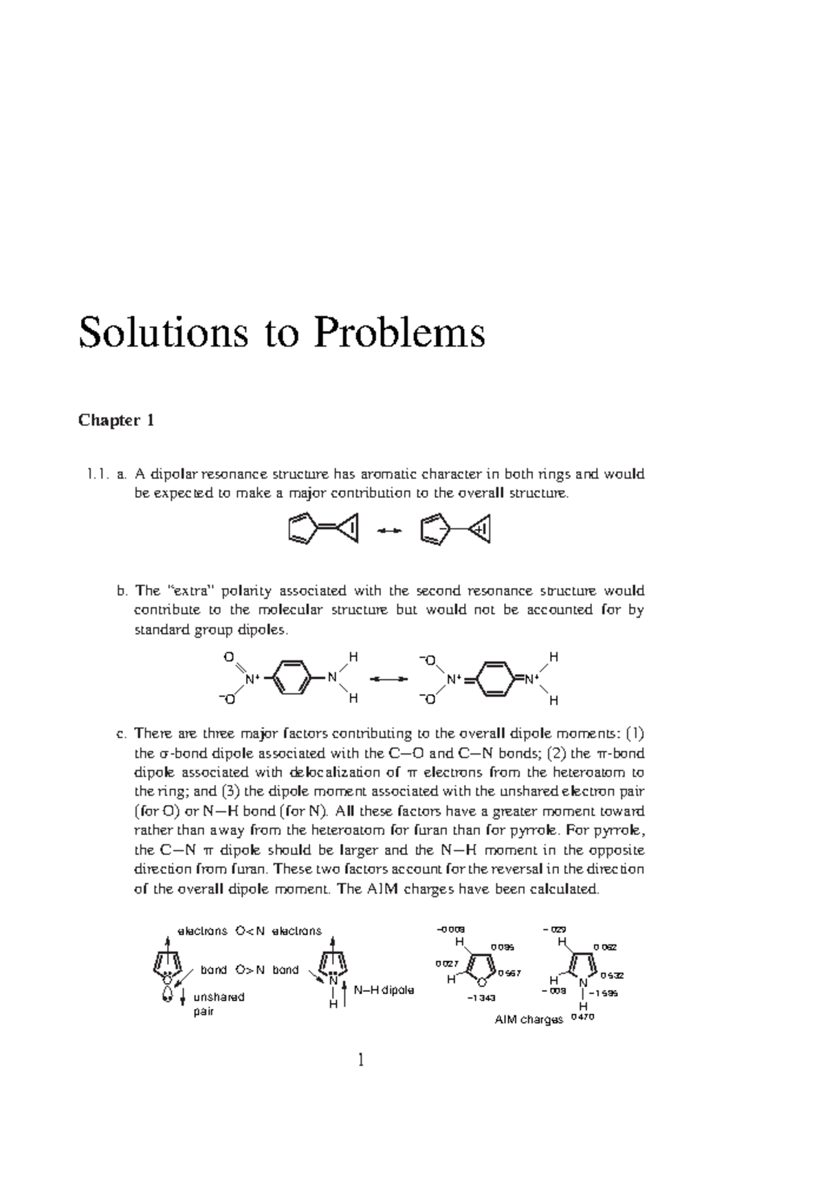 Solutions Manual for Advanced Organic Chemistry Part A Structure and ...