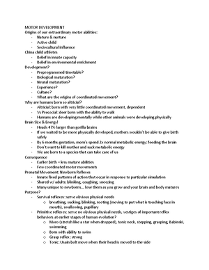 Psych 350 Exam 1 Class Notes - HISTORY, THEORIES, AND THEMES First ...