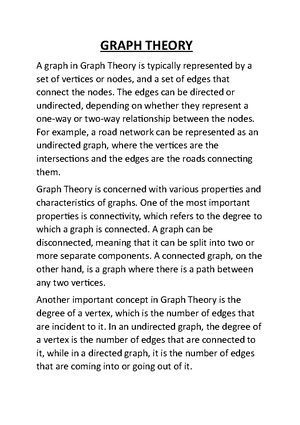 Graph and Tree part 2 - Null Graph: A null graph is defined as a graph which consists only the ...