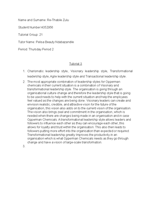 NOV 2019 - FINAL - MAN132 - Studocu