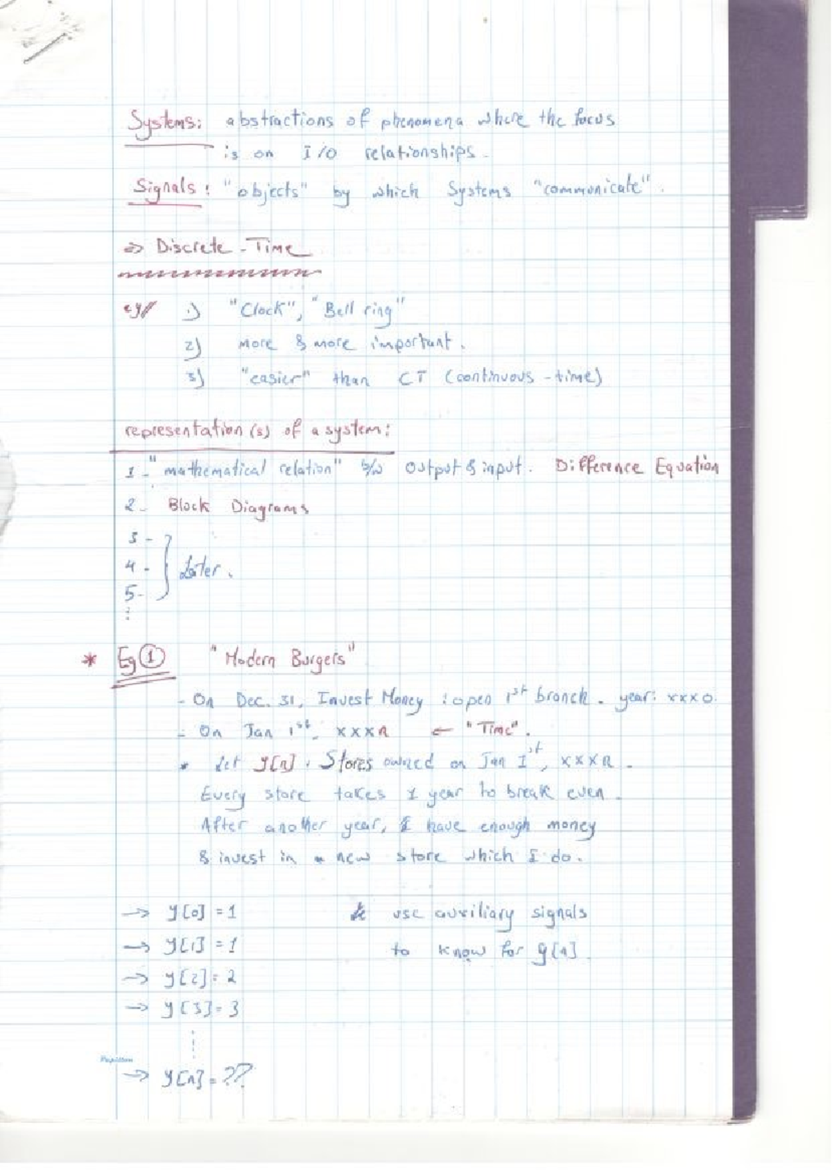 EECE 340 Abou Faycal Lecture Notes - Signals and Systems - AUB - Studocu