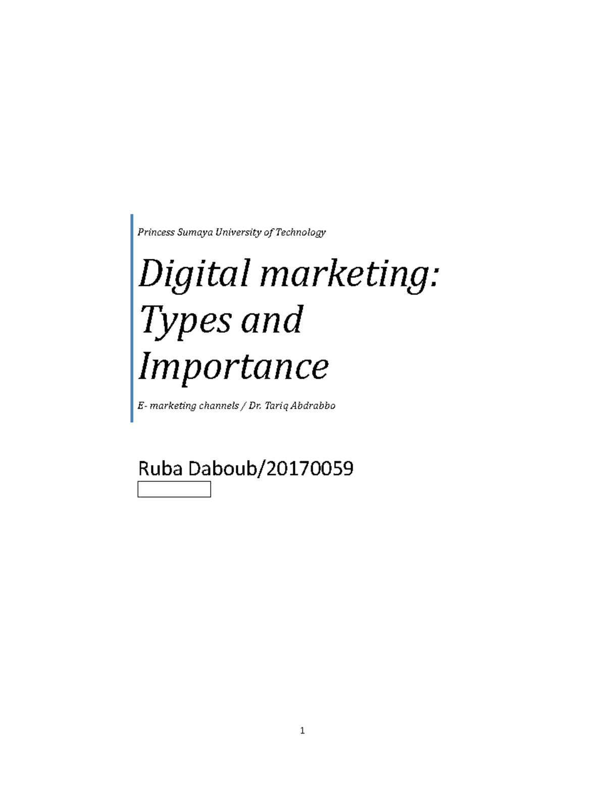 Channels - marketing - Studocu