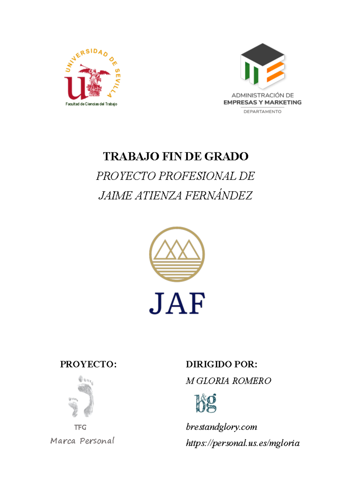 TFG Intraemprendimiento - TRABAJO FIN DE GRADO PROYECTO PROFESIONAL DE ...