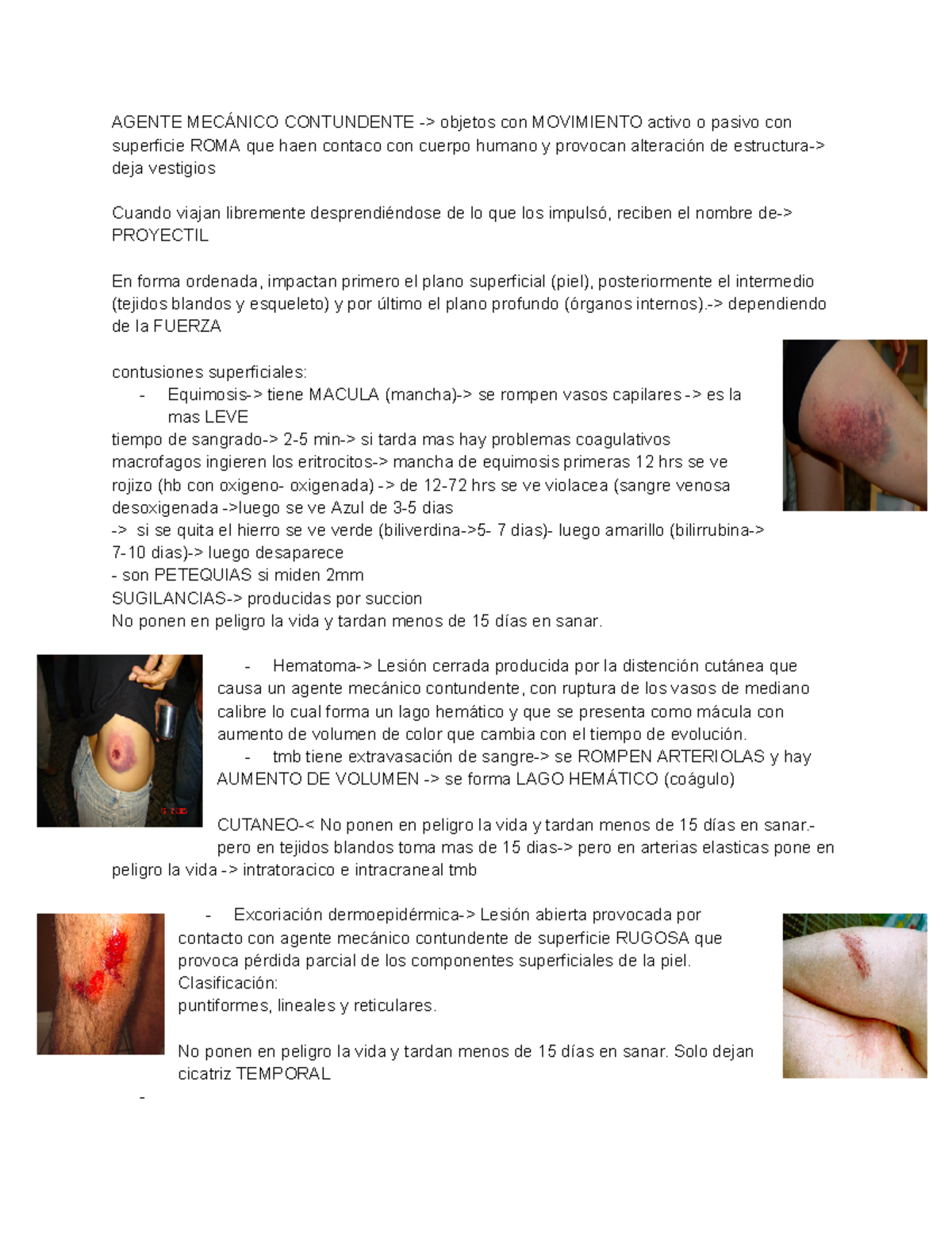 Copia de Agente Mecánico Contundente - AGENTE MECÁNICO CONTUNDENTE ...
