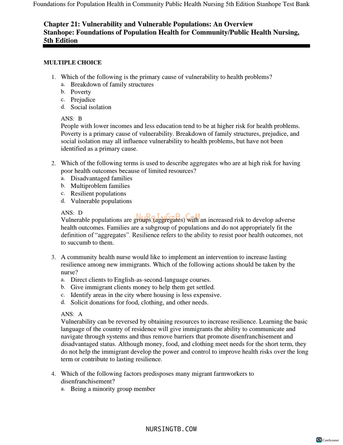 Public Health Week 2 Quiz Study Resources 1 - N340 - WCU - Studocu