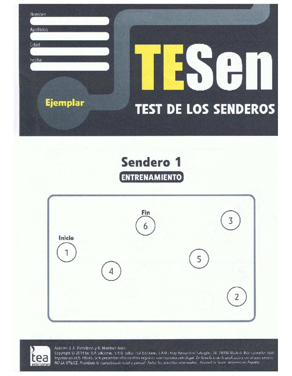 Cuadernillo-TESen-pdf - Evaluación Educativa - Studocu