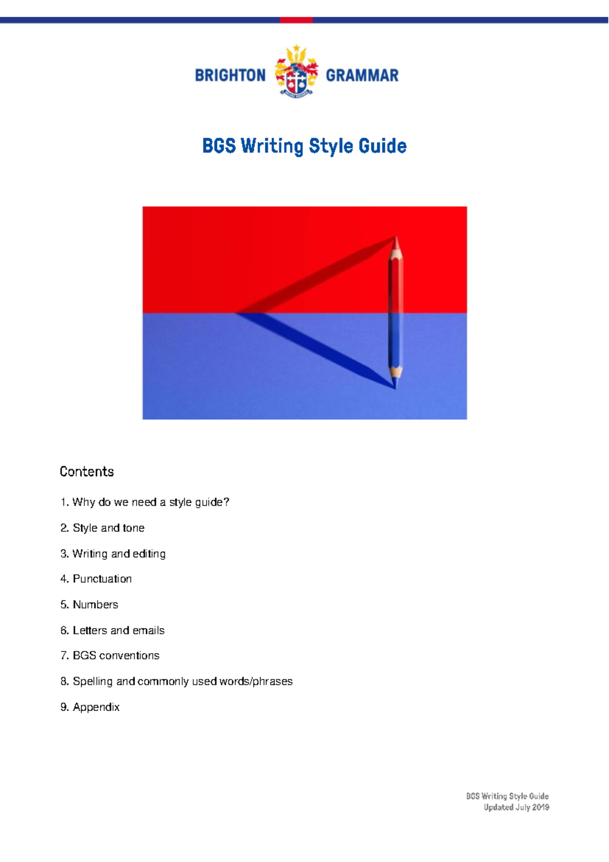 Brighton Writing-Style-Guide - Why do we need a style guide? Style and ...