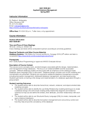 Student Peer Evaluation Form - INS- 5339 , Fall 2023 Project Team ...