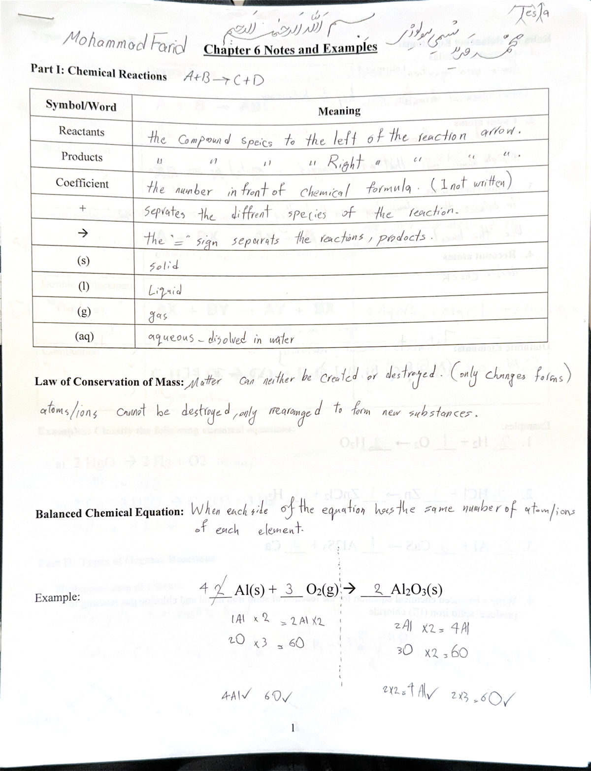 4 Chapter 6 Notes And Examples Practice Part 1 Chem 108 Studocu