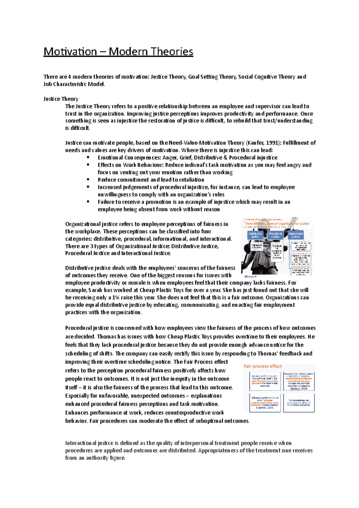 3 - Motivation, Modern Theories - Motivation – Modern Theories There ...