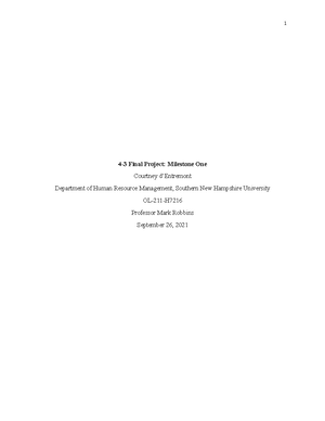 2-3 Final Project - Milestone One - 2-3 Final Project: Milestone One ...