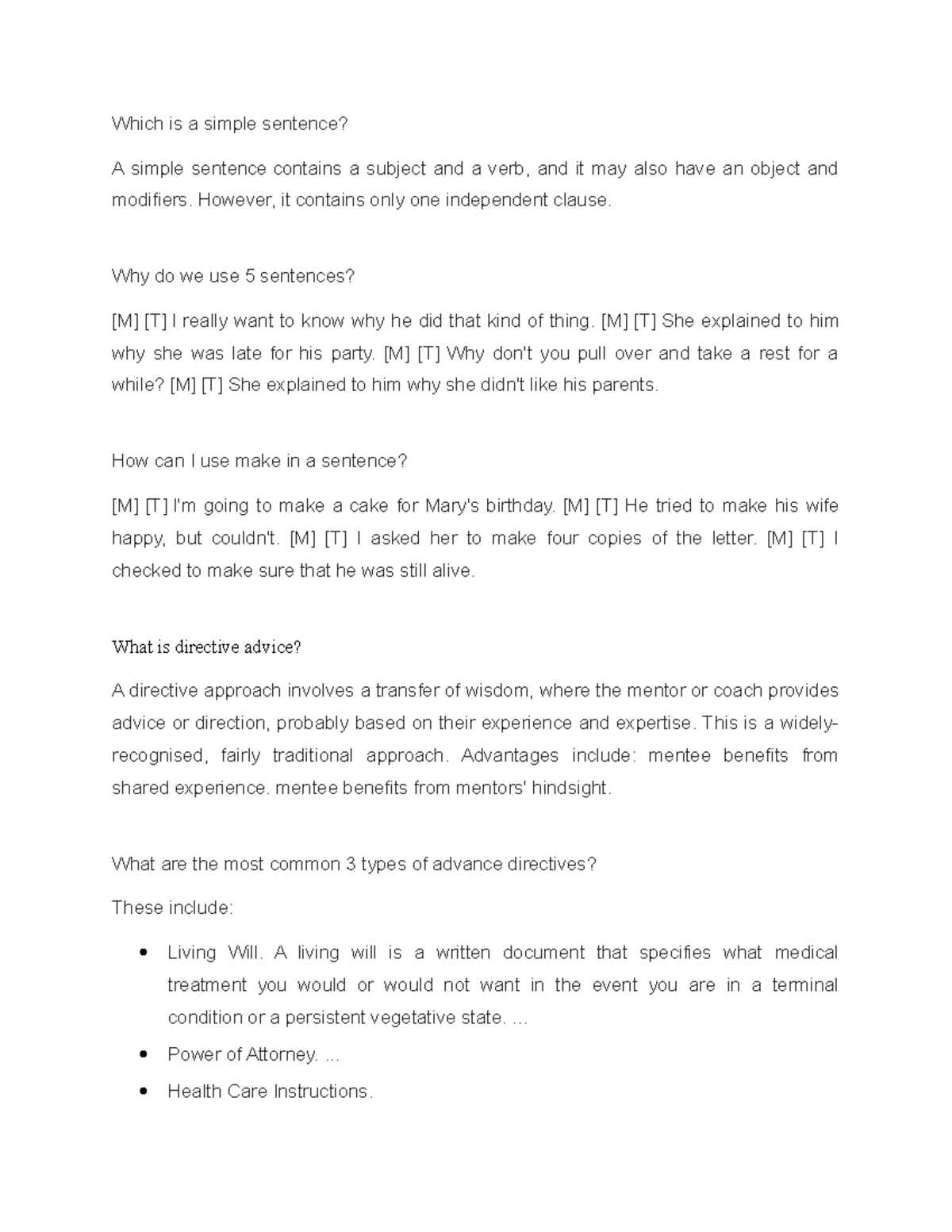 Directive 6 - This is the lecture notes I provided for every lecture of ...