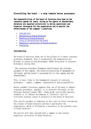 OBU RAP Topic 8 Sample Lucky Cement - 2007- Topic 8: The Business and ...