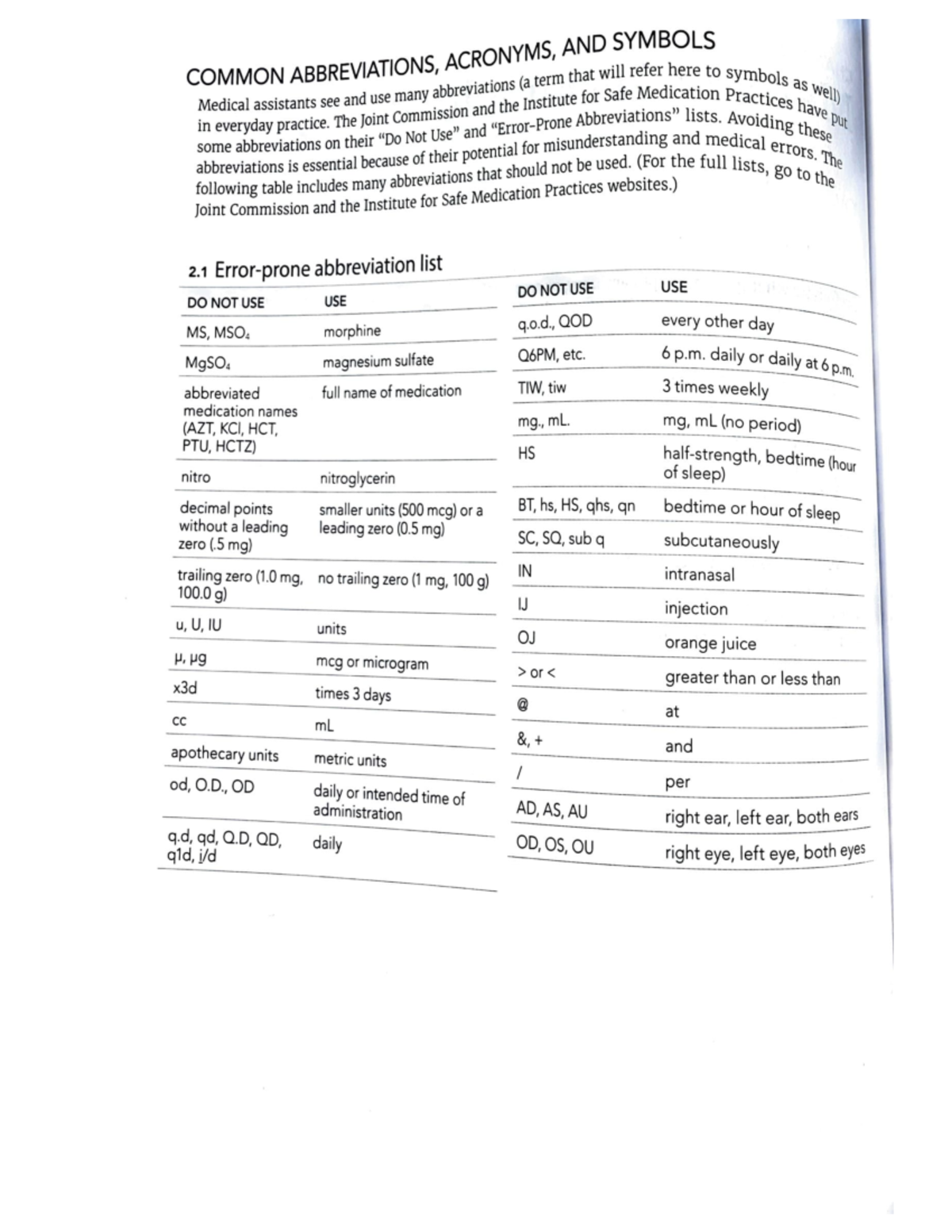 Medical Terminology - Study info - Common word roots by body system ...