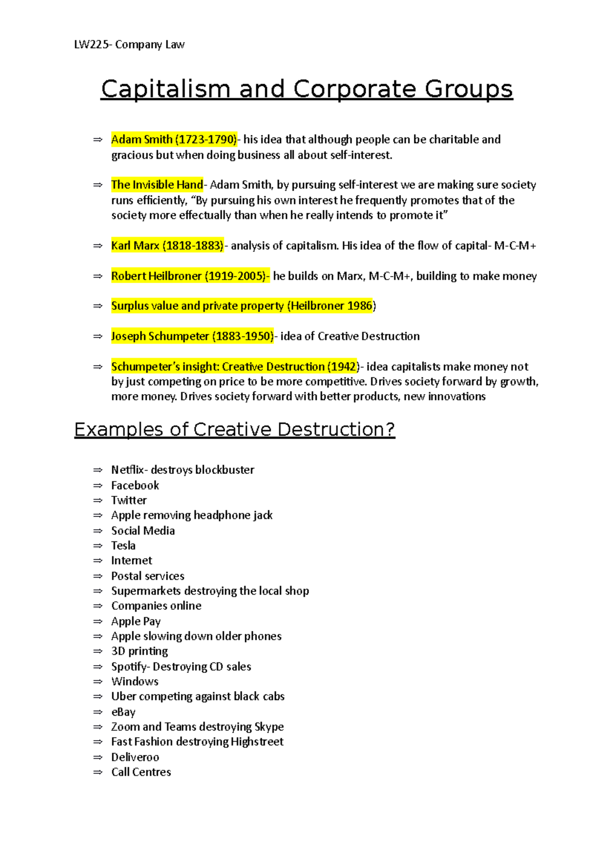 Capitalism and Corporate Groups live lecture - Capitalism and Corporate ...