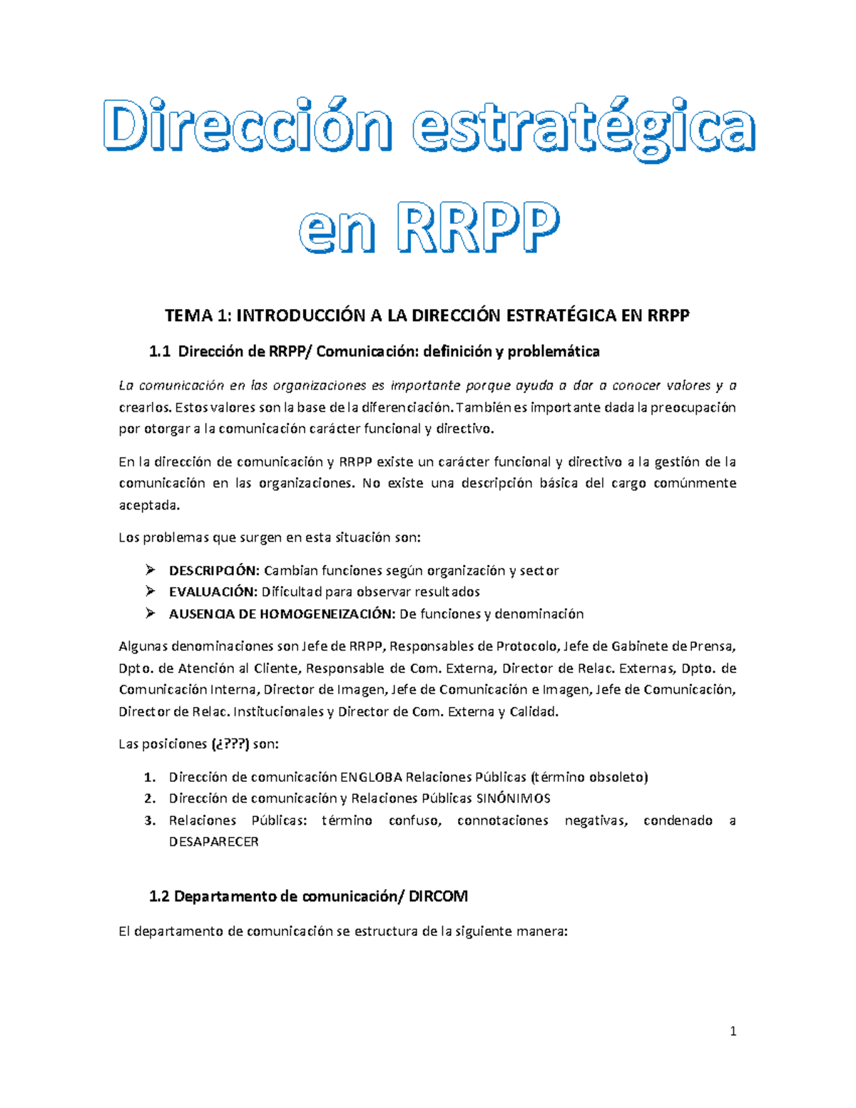 Direccion estrategica RRPP - Warning: TT: undefined function: 32 Warning: TT: undefined function ...