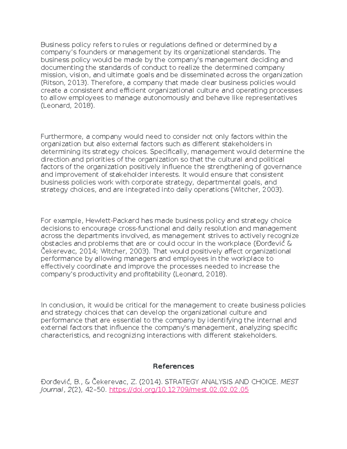 Bq11 - This is week 8 of the course which recaps the course principles ...