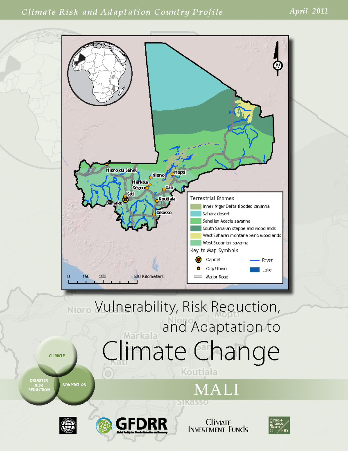Wb gfdrr climate change country profile for MLI ...