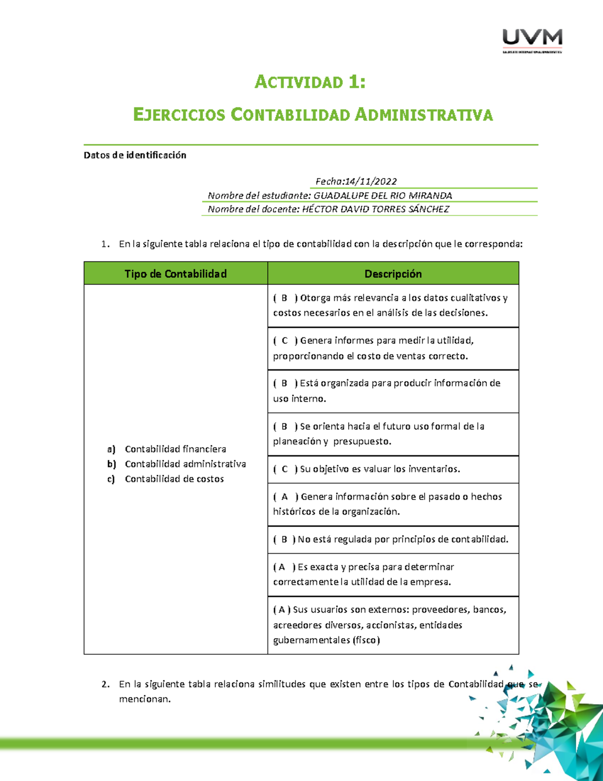 A1 GDRM - actividad 1 contabilidad administrativa - ACTIVIDAD 1 ...