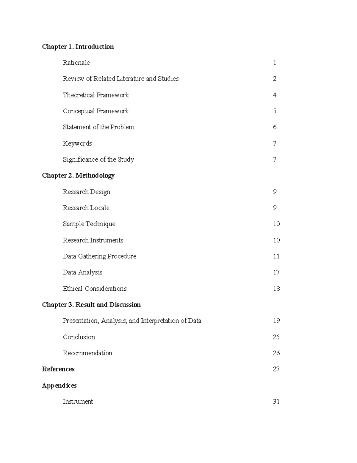 TOC - toc - Chapter 1. Introduction LIST OF TABLES Rationale Review of ...