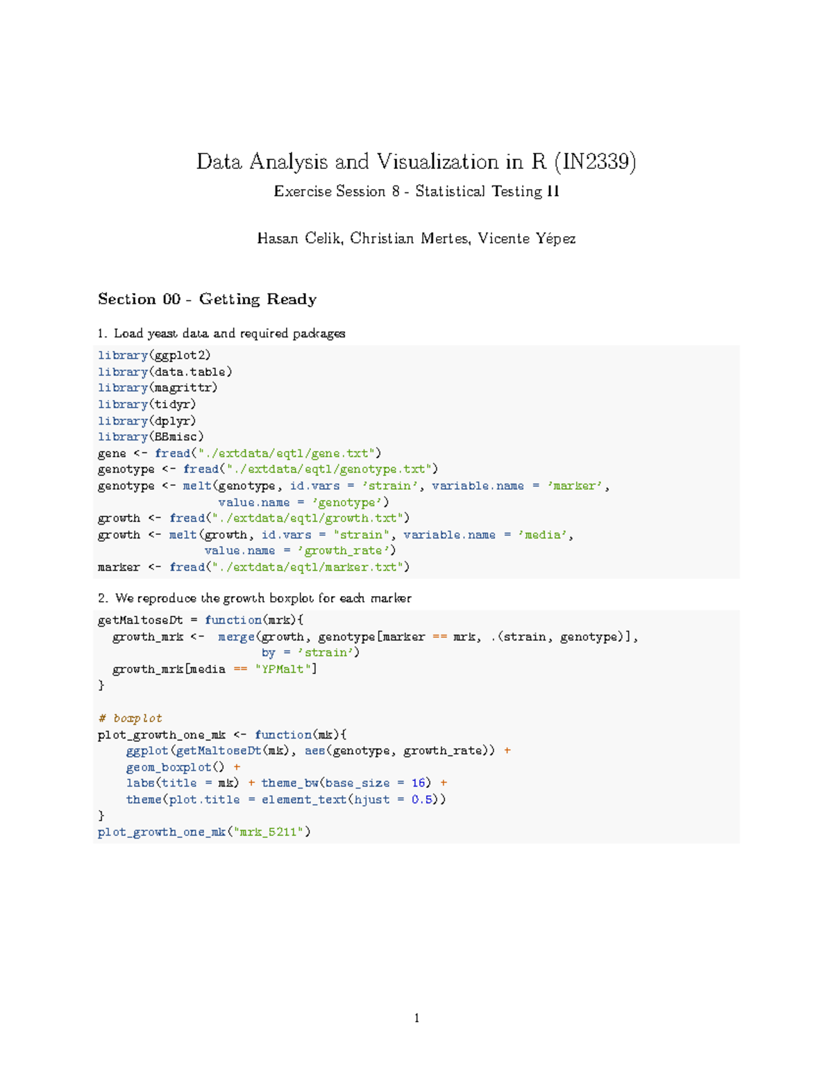 Exercise 08 Solution Winter 202021 Data Analysis And Visualization In R In2339 Exercise