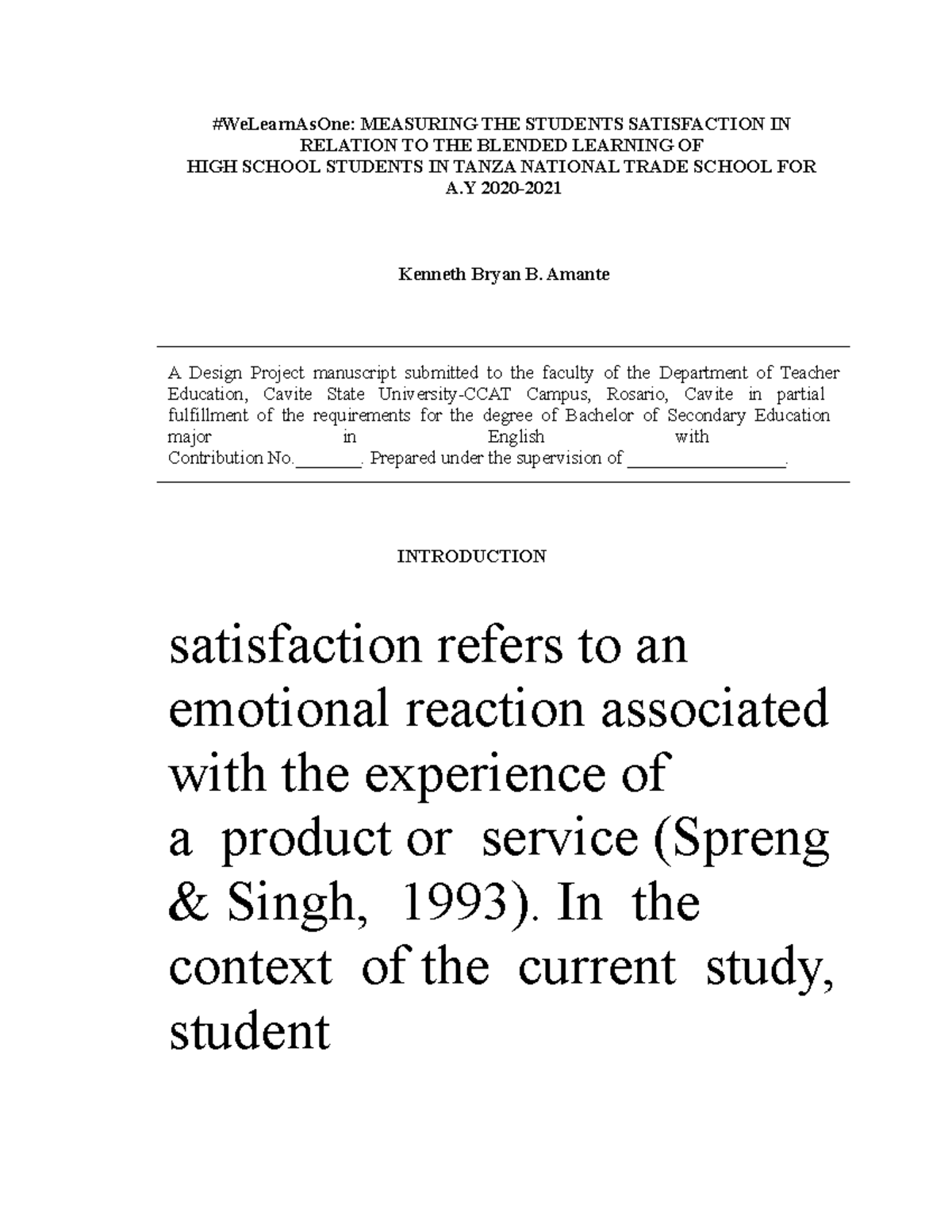 Chapter 1 Research Paper In Blended Learning BSE Major In English chapter-1-research-paper-in-blended-learning-bse-major-in-english
