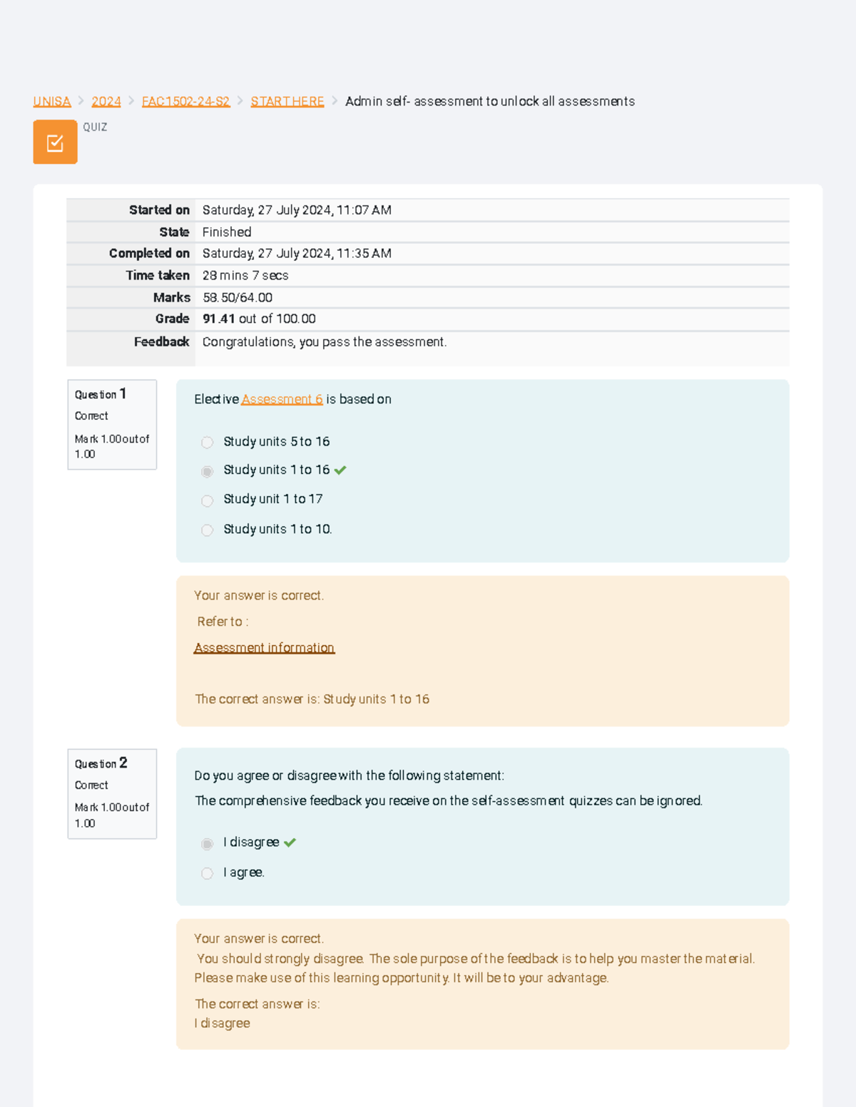 Fac1502 aself - Help each other - UNISA 2024 FAC1502-24-S2 START HERE ...