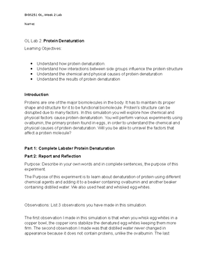 Case study week 6 - BIO251 - Chamberlain University - Studocu