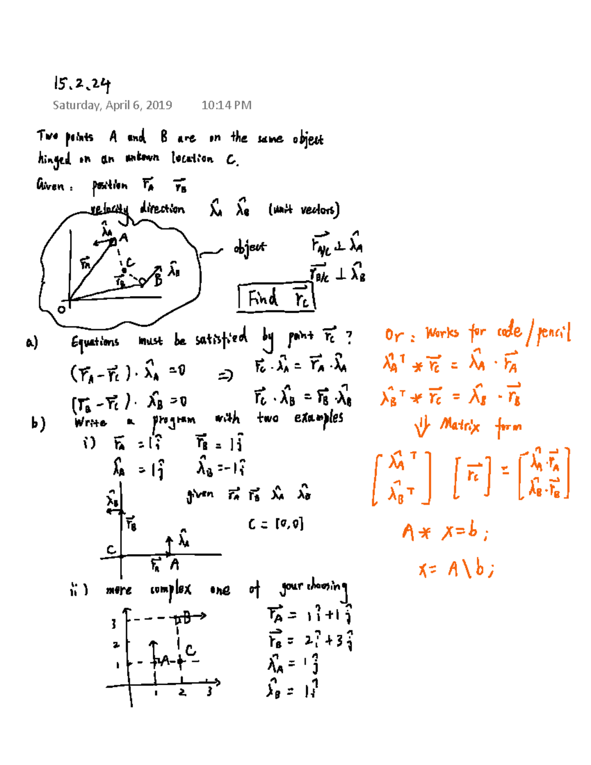 15 - HW Solutions from MAE 2030 taught by Professor Andy Ruina during ...