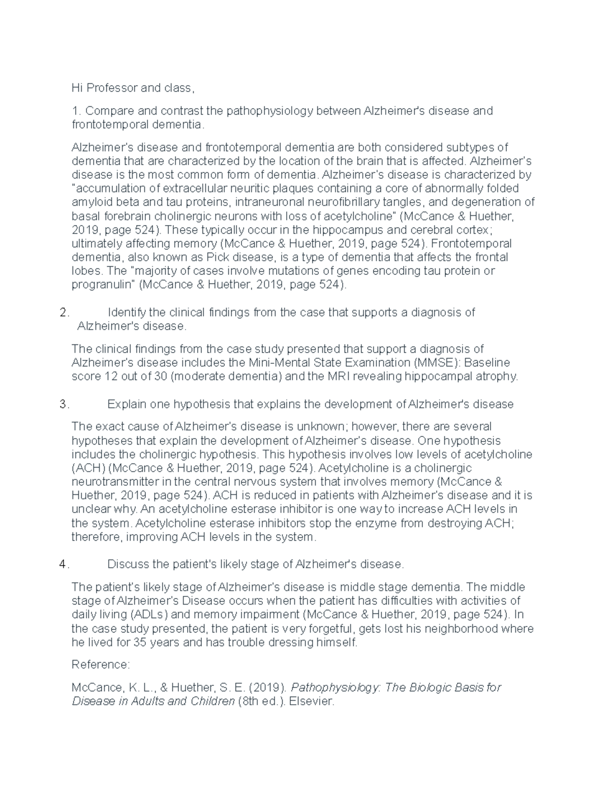 NR 507 week 7- Disscusion - Hi Professor and class, Compare and ...